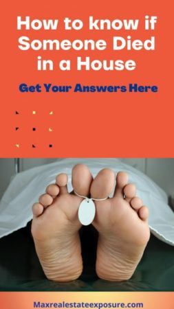 How to Find Out if Someone Died in Your House